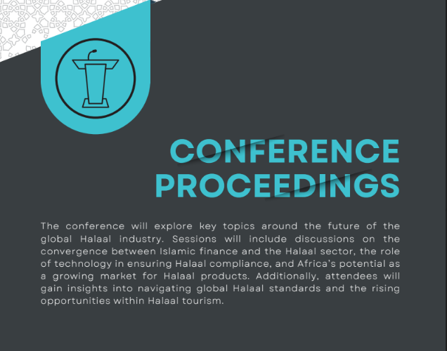 INTERNATIONAL HALAAL CONFERENCE – WORLD HALAL COUNCIL